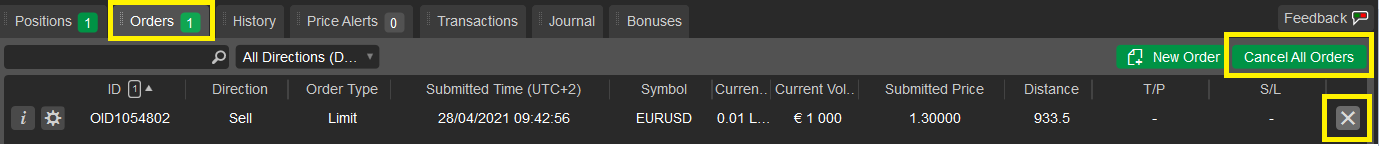 How Do I Modify Or Delete A Pending Order In Ctrader Skilling Help Desk